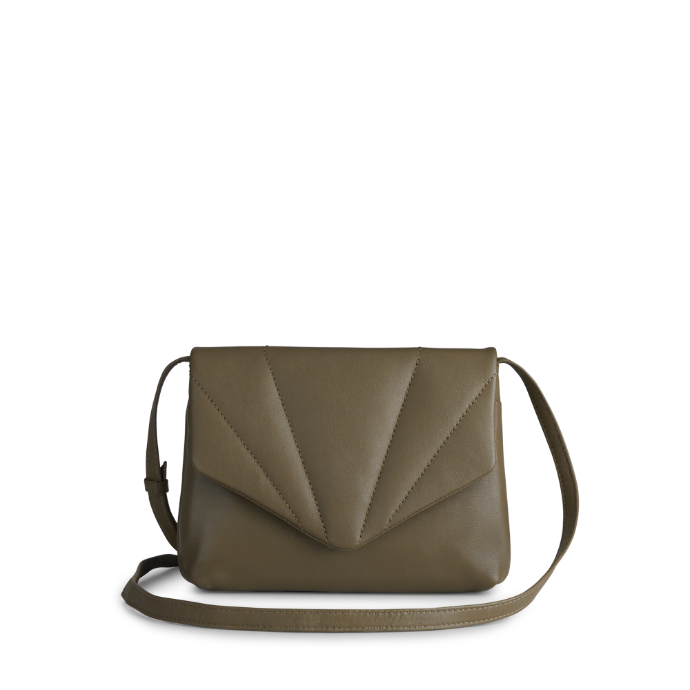 SheilaMBG Crossbody Taske i Sea Shell Puffer - Markberg – Markberg.dk